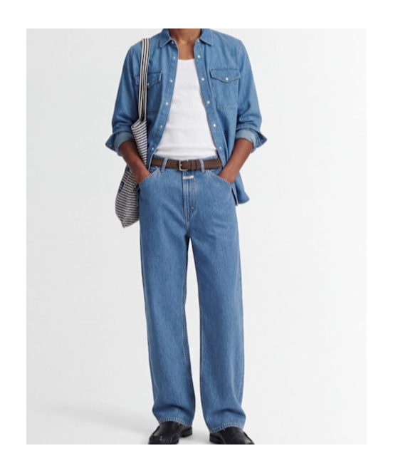 CLOSED Shoreham Wide Leg Denim Jeans